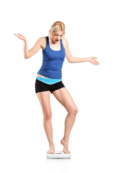 Girl weight scale Stock Photos, Royalty Free Girl weight scale Images ...