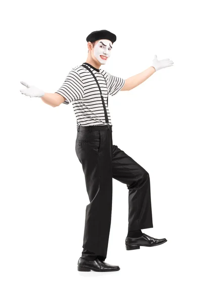 Mime artist gesturing with hand ⬇ Stock Photo, Image by ...