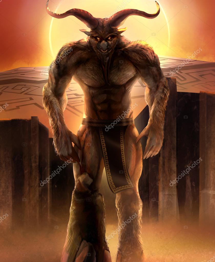 Minotaur — Stock Photo © breakermaximus #46516111