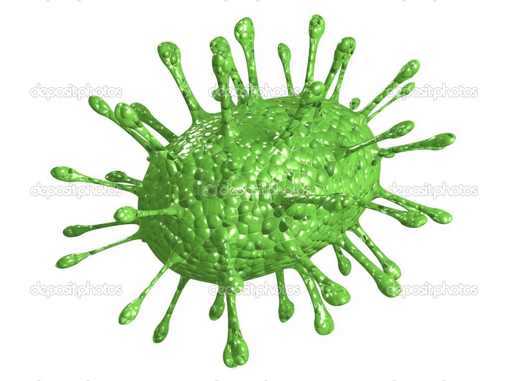 Green macro microbe — Stock Photo © VERSUSstudio #46331181