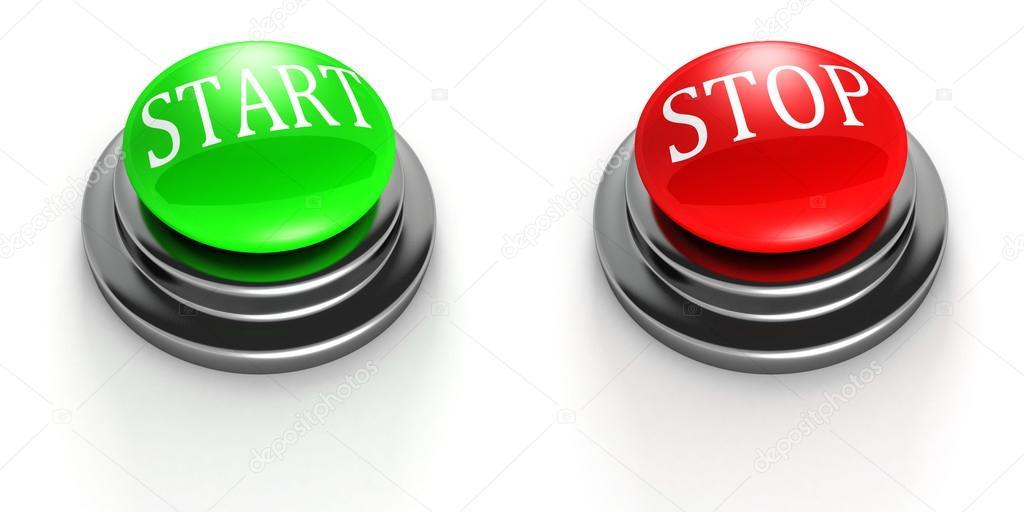 Green START and red STOP buttons — Stock Photo © VERSUSstudio #46331743