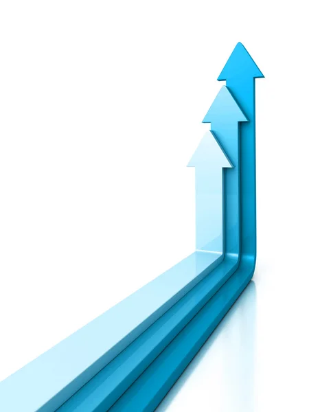 Rising red arrows Stock Photo by ©VERSUSstudio 109549708