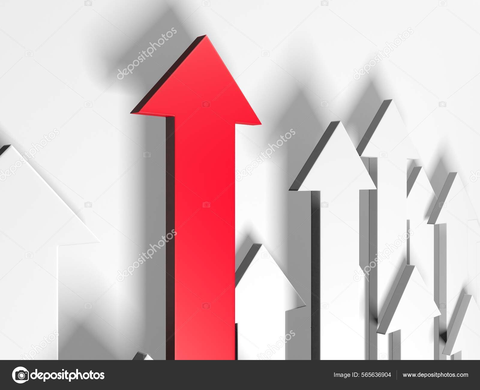 Creative Graph Arrows Moving Background Abstract Geometric Design ...