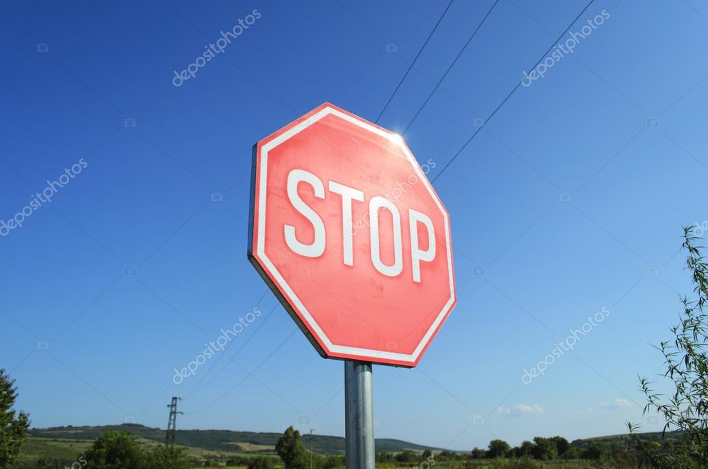 Stop Sign Stock Photo by ©Petenceto 50565423