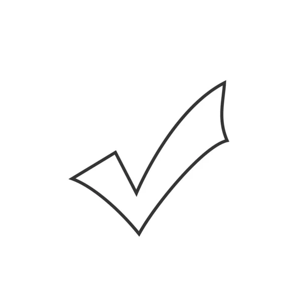 Check mark outline symbol Stock Photos, Royalty Free Check mark outline ...