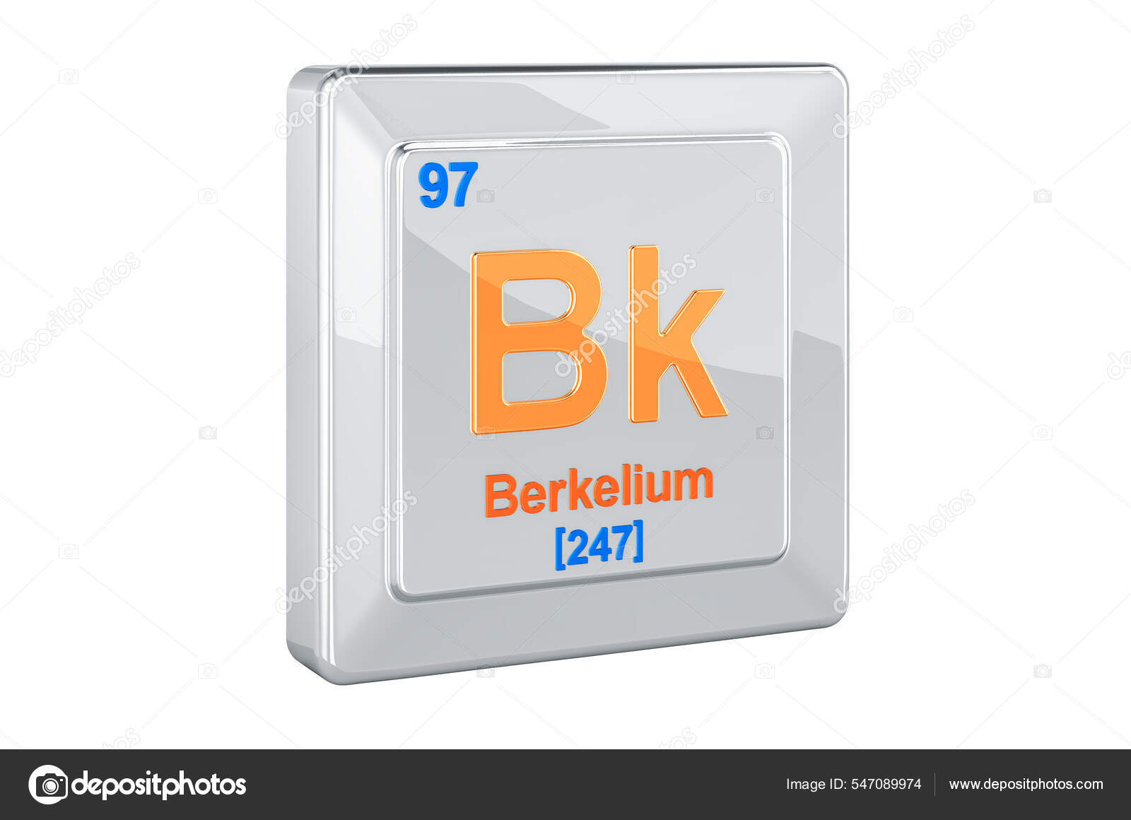 Berkelium Metal