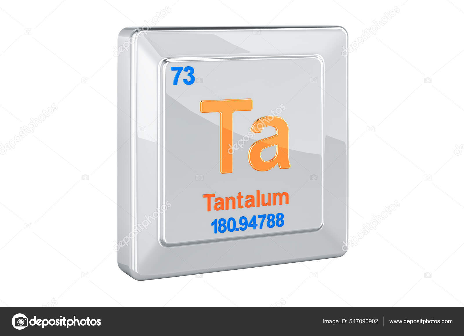 Tantalum Element Symbol