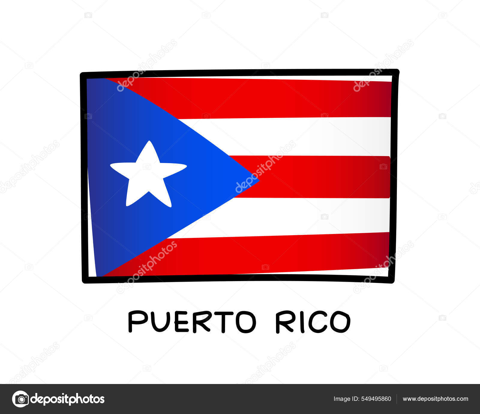 Flags Of Puerto Rico Vector Logo Flags Of Puerto Rico Logo Vector