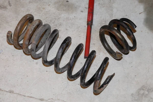 Car springs Stock Photos, Royalty Free Car springs Images | Depositphotos