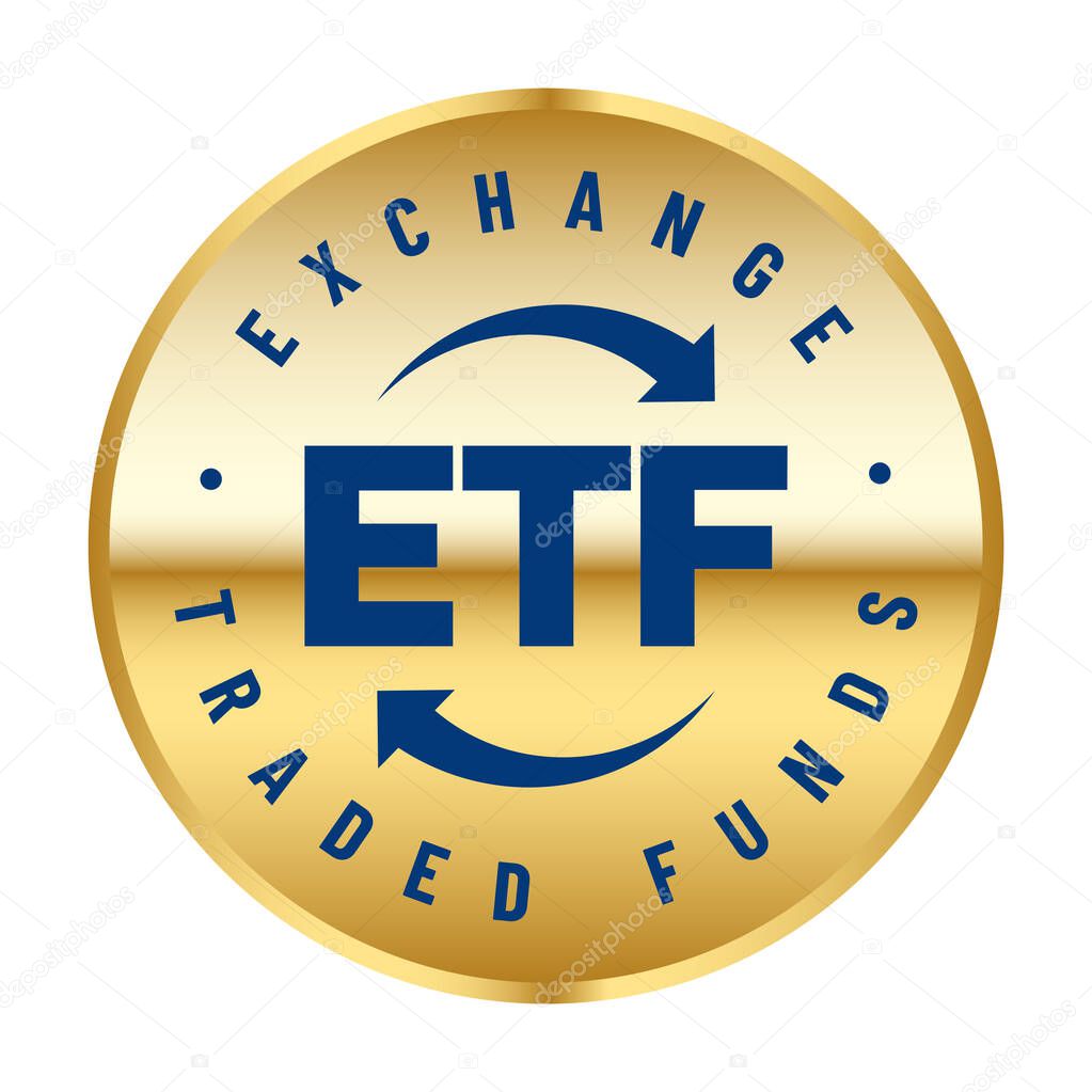 ETF Exchange Traded Funds vector infographic design. Moderno moderno ...