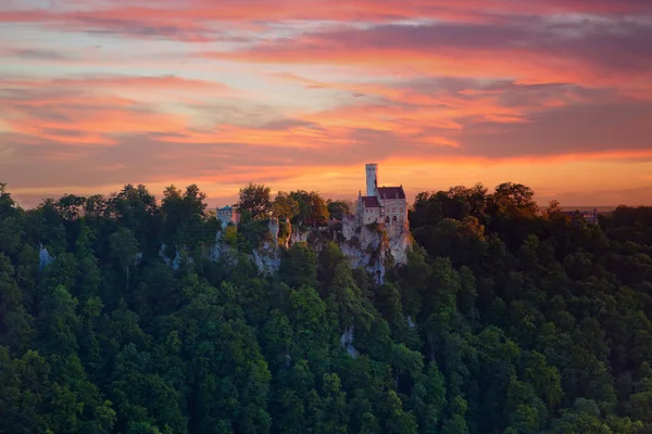 Castle sunset background Stock Photos, Royalty Free Castle sunset ...