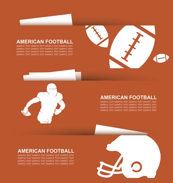 American football header Vector Art Stock Images | Depositphotos