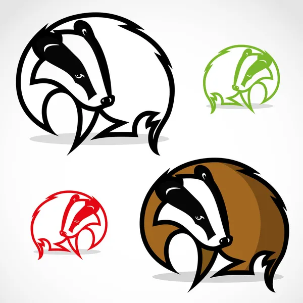 Evropský jezevec Vector Art Stock Images | Depositphotos