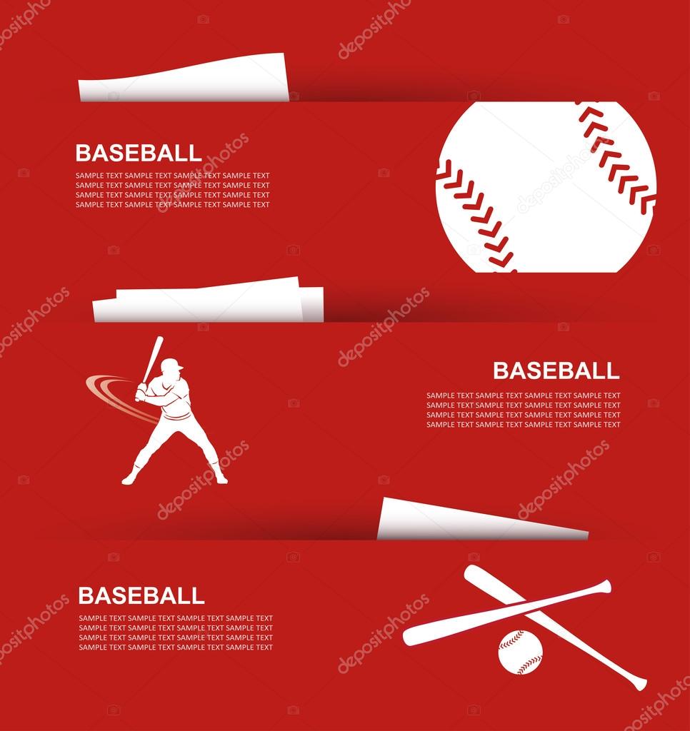 Baseball banners Stock Vector Image by ©I.Petrovic #46027103