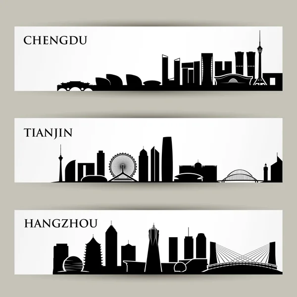 Chengdu city Vector Art Stock Images | Depositphotos