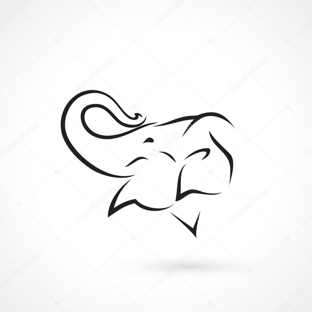 Elephant symbol Stock Vector by ©I.Petrovic #46229717