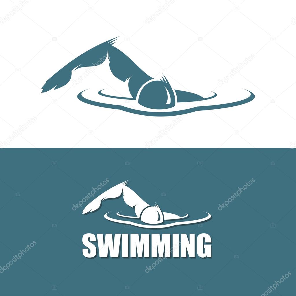 Swimmer sign — Stock Vector © I.Petrovic #46231397