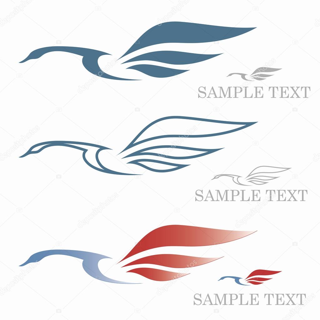 Swan symbol Stock Vector Image by ©I.Petrovic #46231621