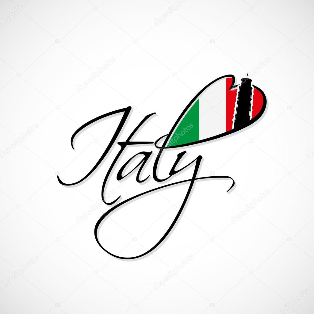 Letras de Italia — Archivo Imágenes Vectoriales © I.Petrovic #46231675