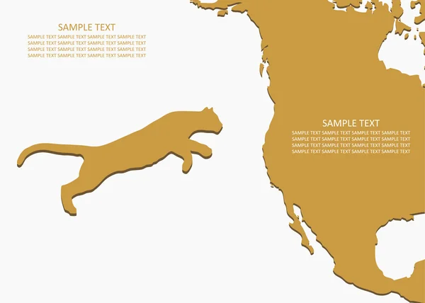 Animal Puma Map