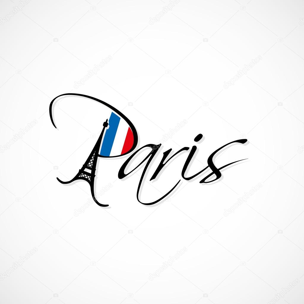Paris lettering Stock Vector by ©I.Petrovic 46548611