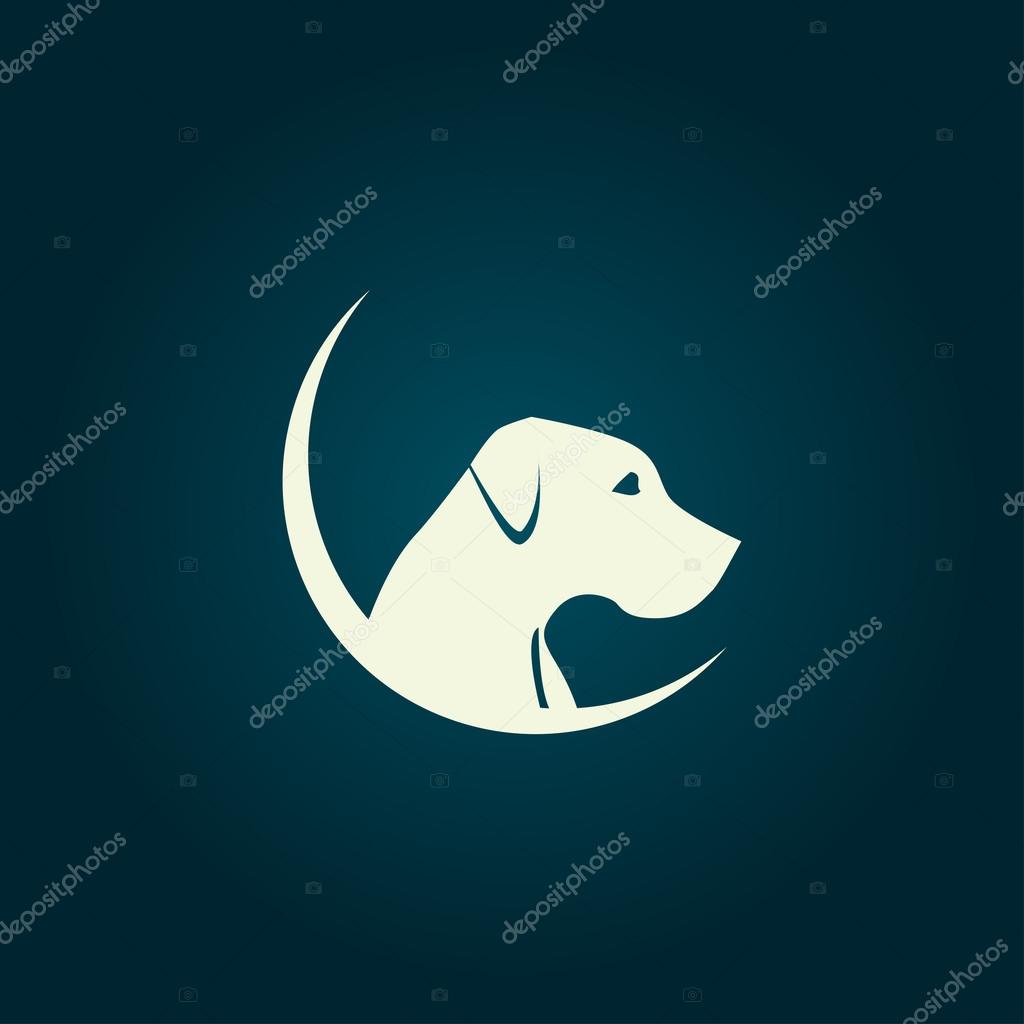Dog emblem concept Stock Vector by ©david_dark0 50342401