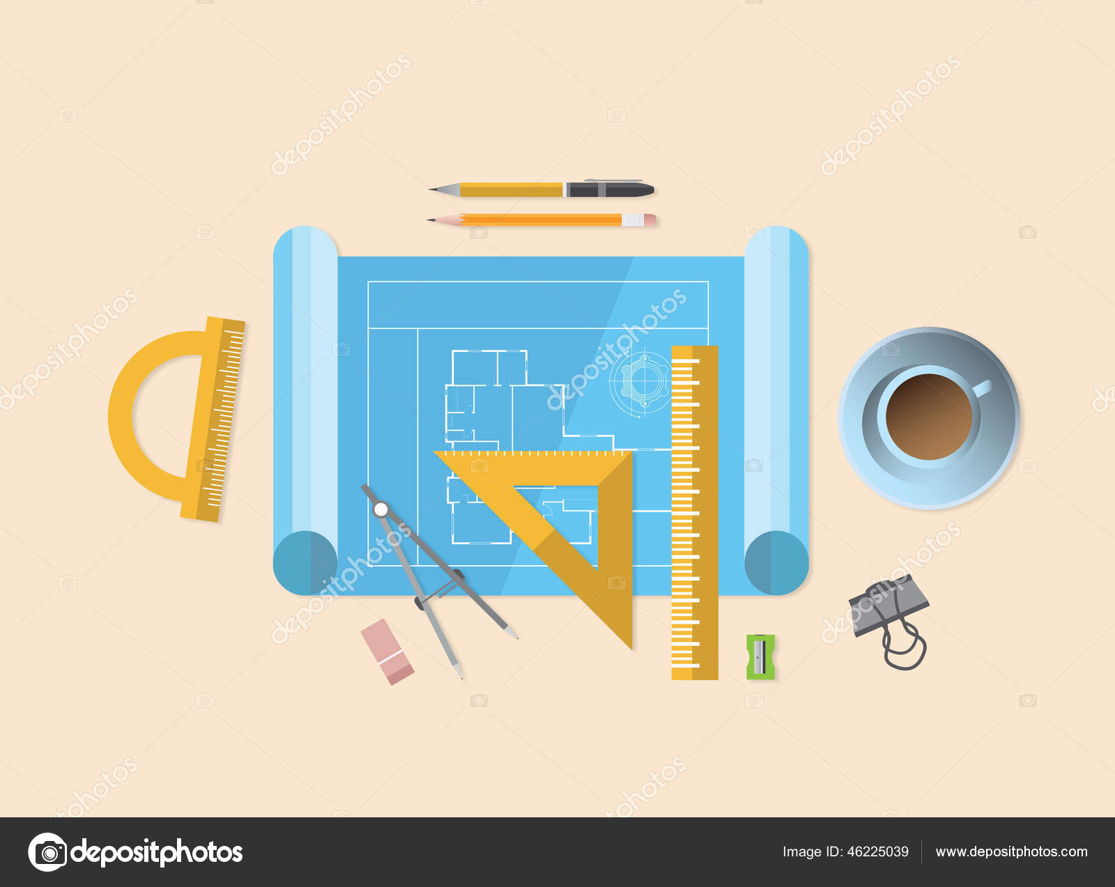 Architect Tools Vector