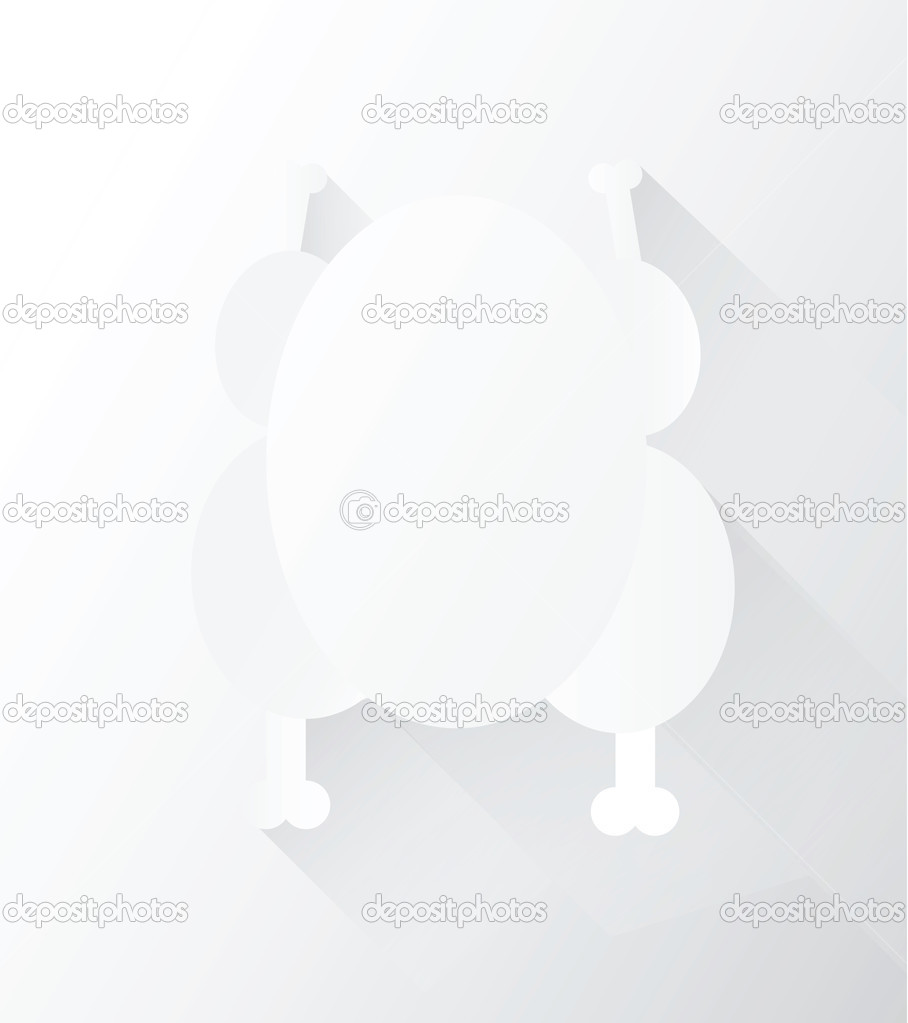 White poultry graphic Stock Vector Image by ©vectorfusionart #46257203