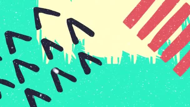 Animation Moving Shapes Blue Background Color Movement Energy ...