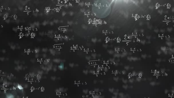 Mathematics Background Animation