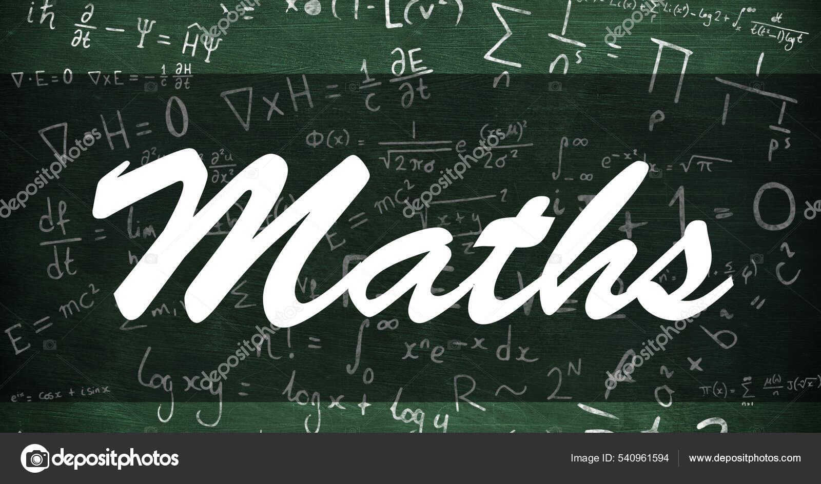 Image Maths White Text Chalkboard Maths Equations Chalk School ...