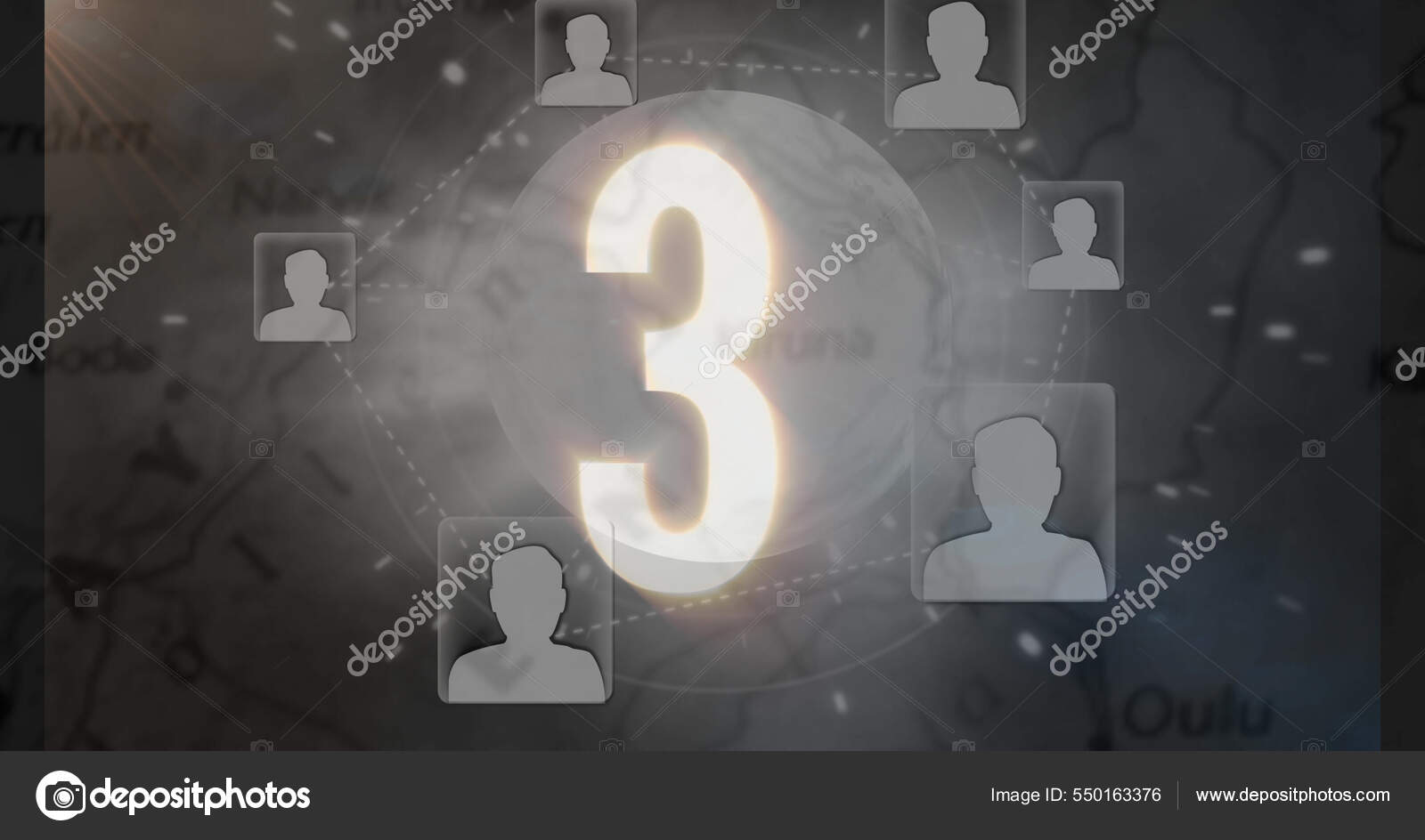 Image Changing Numbers Globe Network Connections Global Science ...