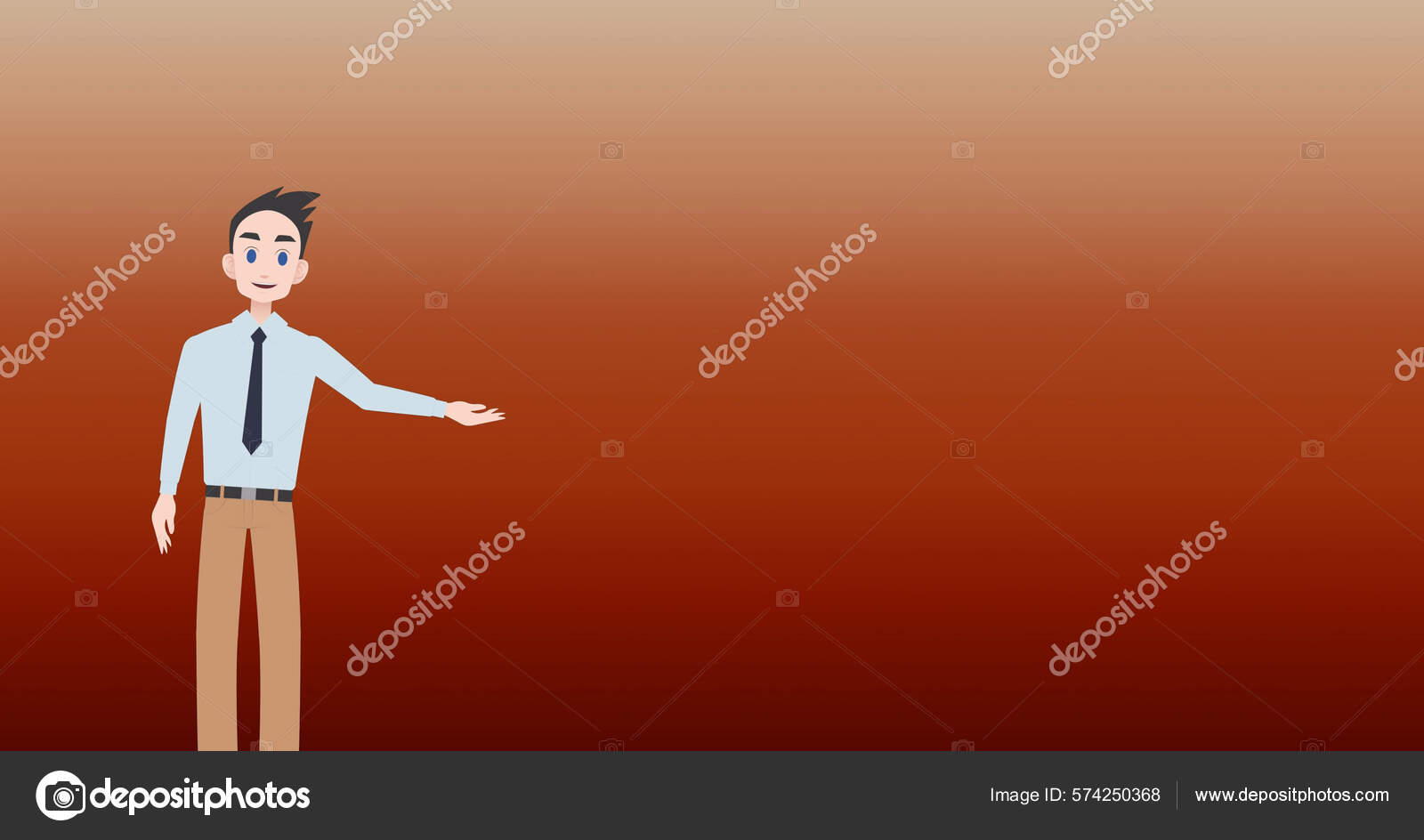 Image Man Icon Brown Background Abstract Background Pattern Concept ...