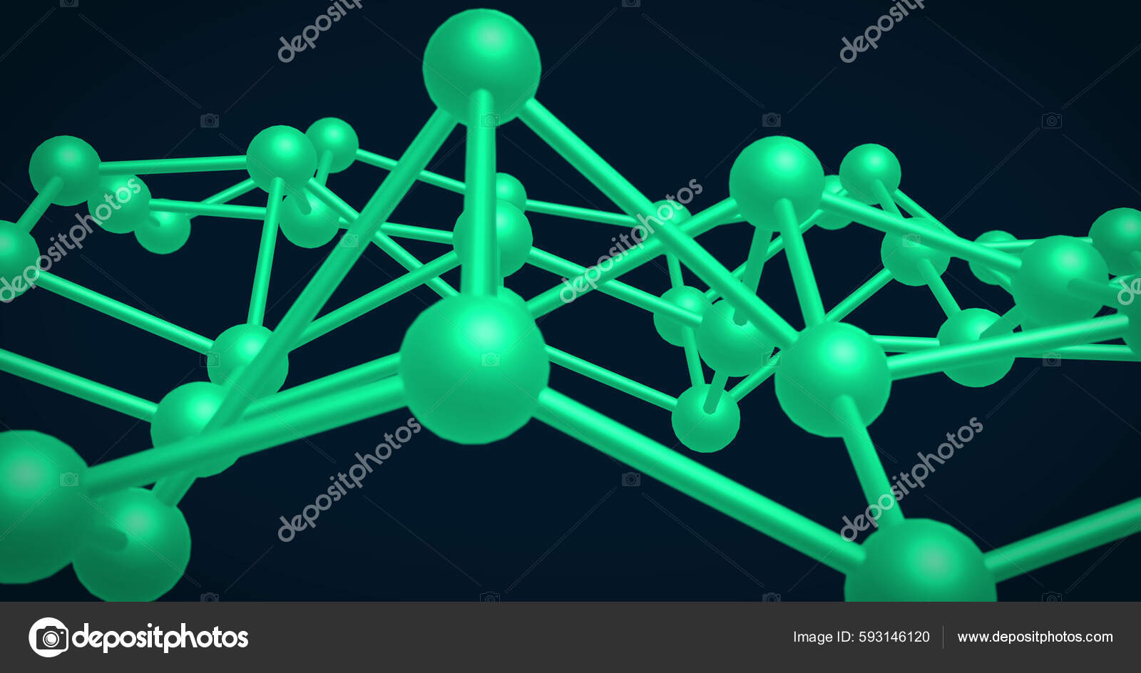 Image Network Connections Black Background Global Connections Data ...