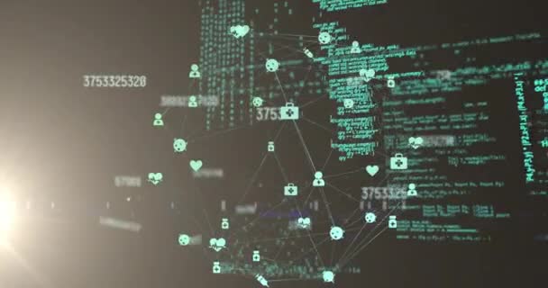 Animation Globe Network Connections Icons Symbols Global Connections ...