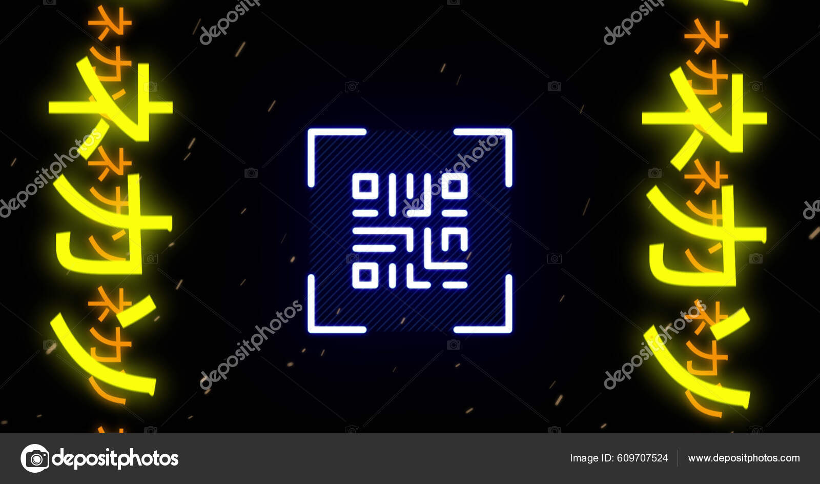 Image Symbols Code Social Media Digital Interface Concept Digitally ...