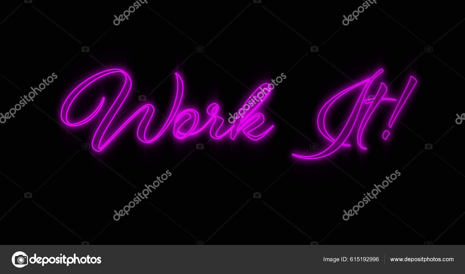 Image Neon Work Black Background Party Disco Communication Vintage Neon ...