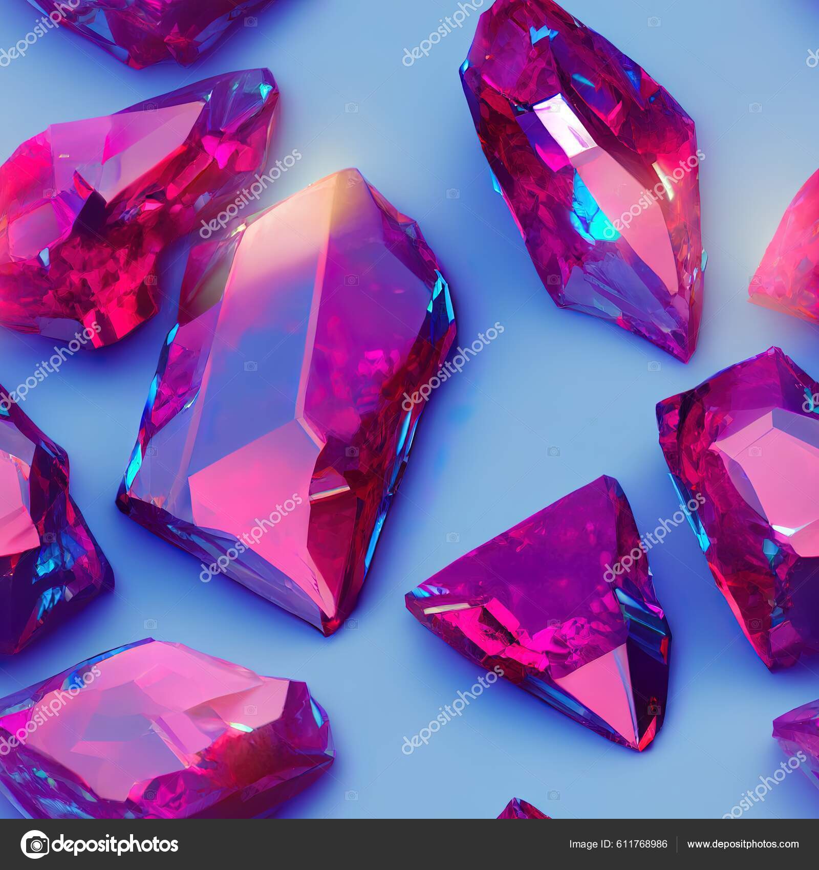 Ruby Gemstones Wallpaper