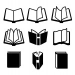 Book icons set. Stock Vector Image by ©nuraschka #19544439