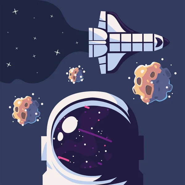 Space travel vector Imágenes Vectoriales, Gráfico Vectorial de Space ...