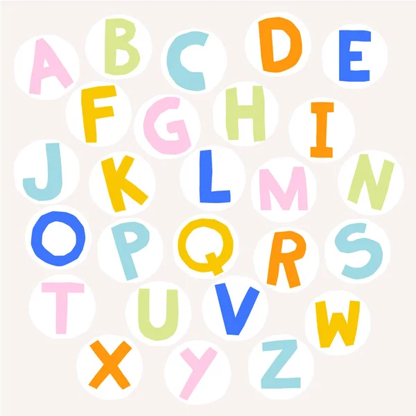 Baby alphabet letters Vector Art Stock Images | Depositphotos