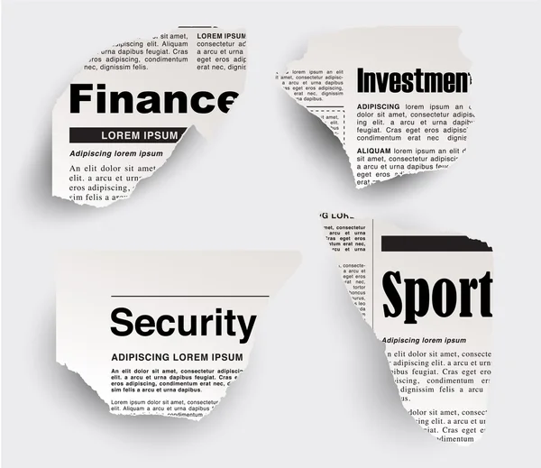 100,000 Torn newspaper Vector Images | Depositphotos