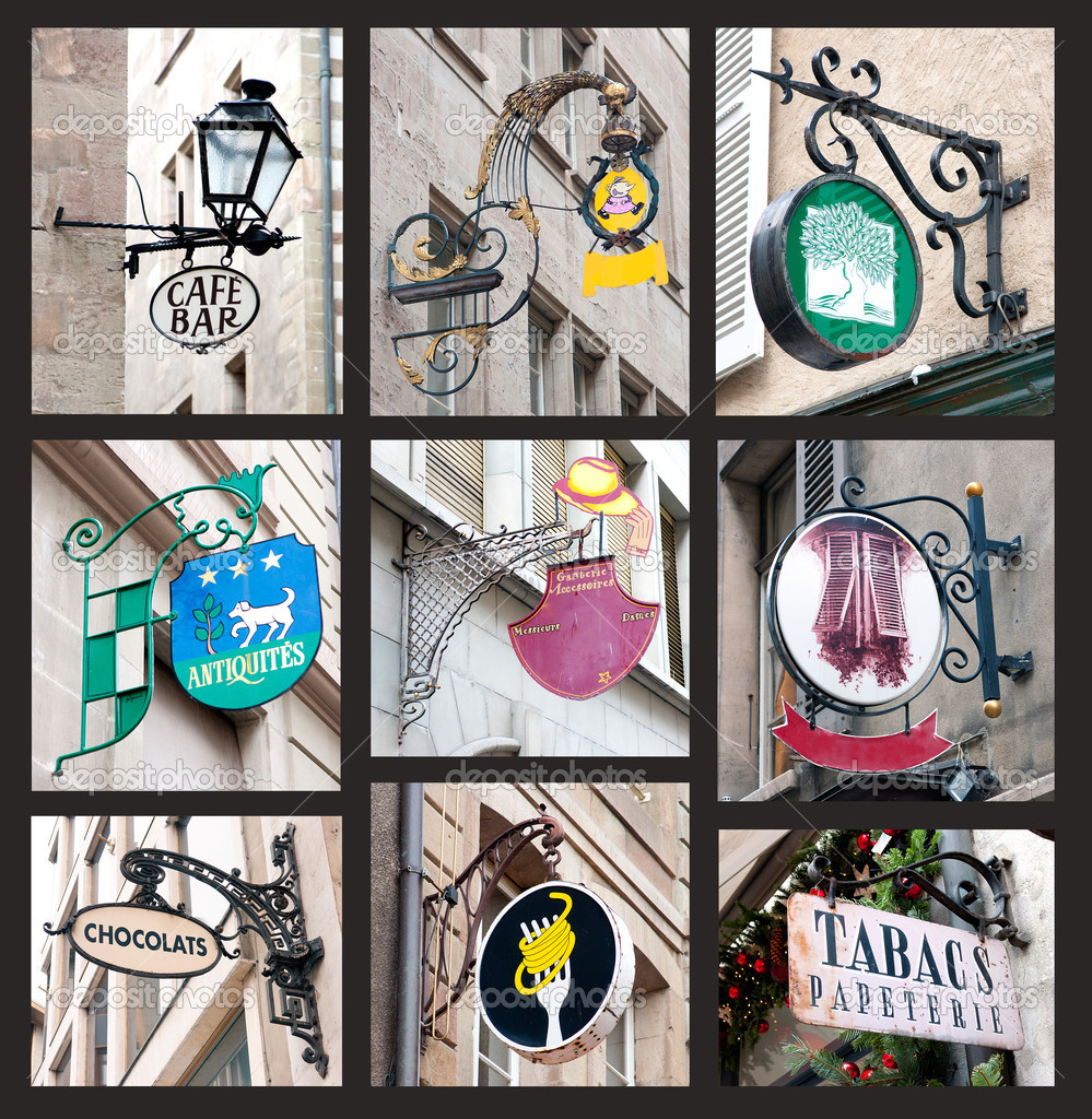 Fotos de Letreros antiguos vintage - Imagen de © upstudio #46766081