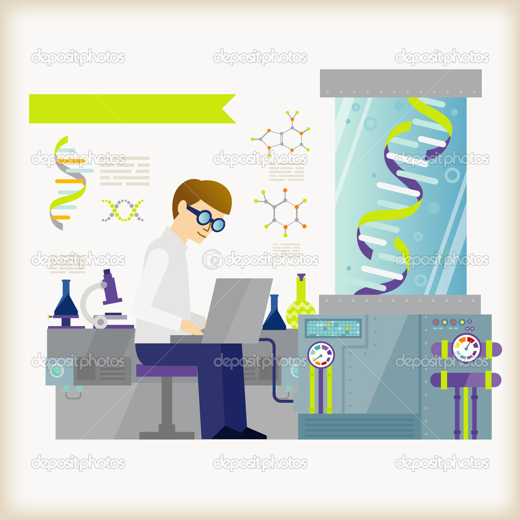 Científico Vector de stock por ©whanwhan.ai 51110479