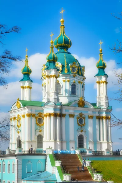 St. Andrew's church, Kiev, Ukraine — Stock Photo © karnizz #1967710