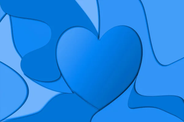 Blue heart Stock Photos, Royalty Free Blue heart Images | Depositphotos