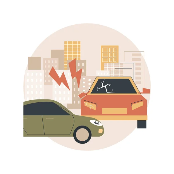 Traffic accident abstract concept vector illustration. Stock Vector ... Traffic accident abstract concept vector illustration. Stock Vector ...
