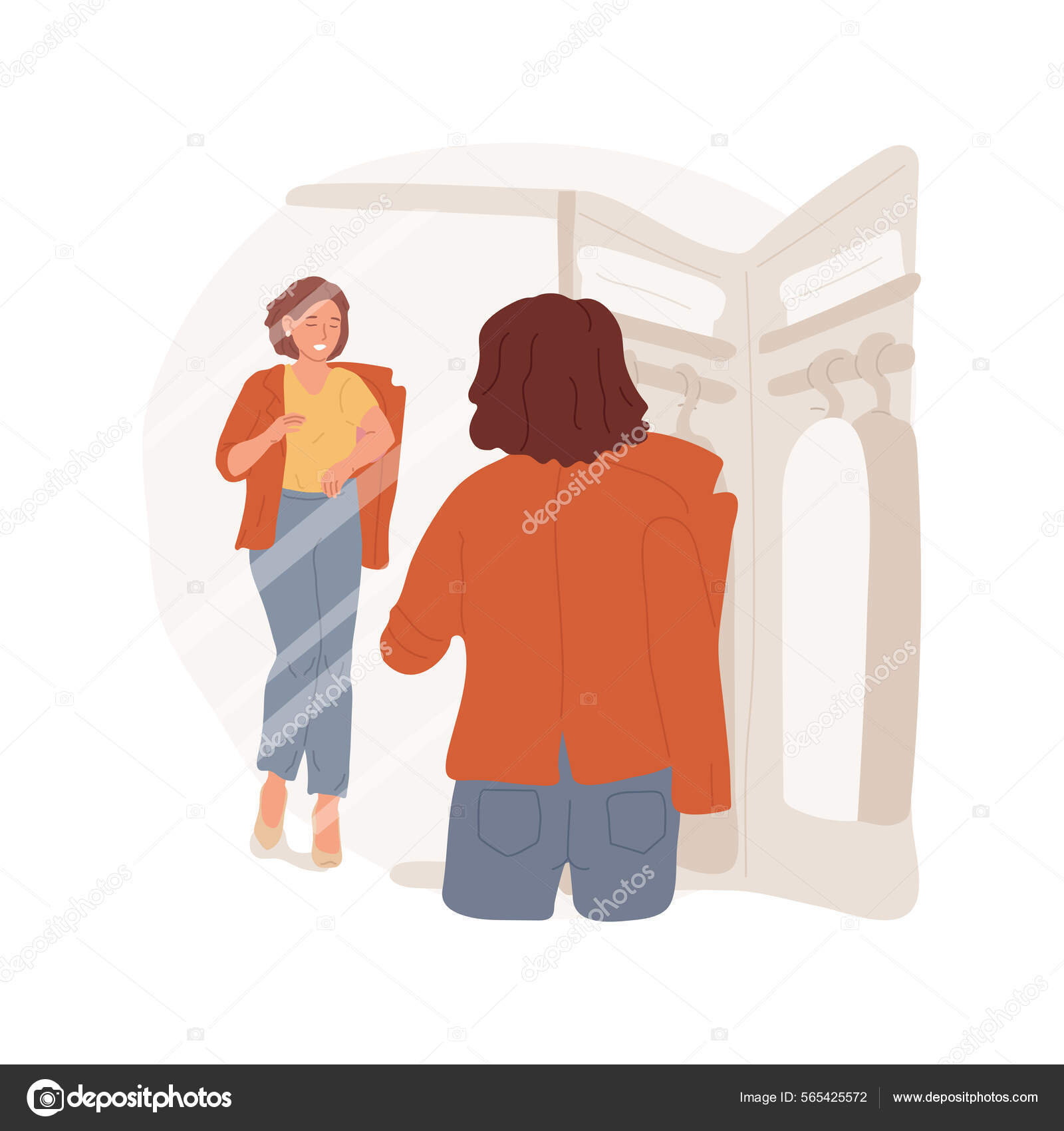 Cartoon In The Morning Getting Ready