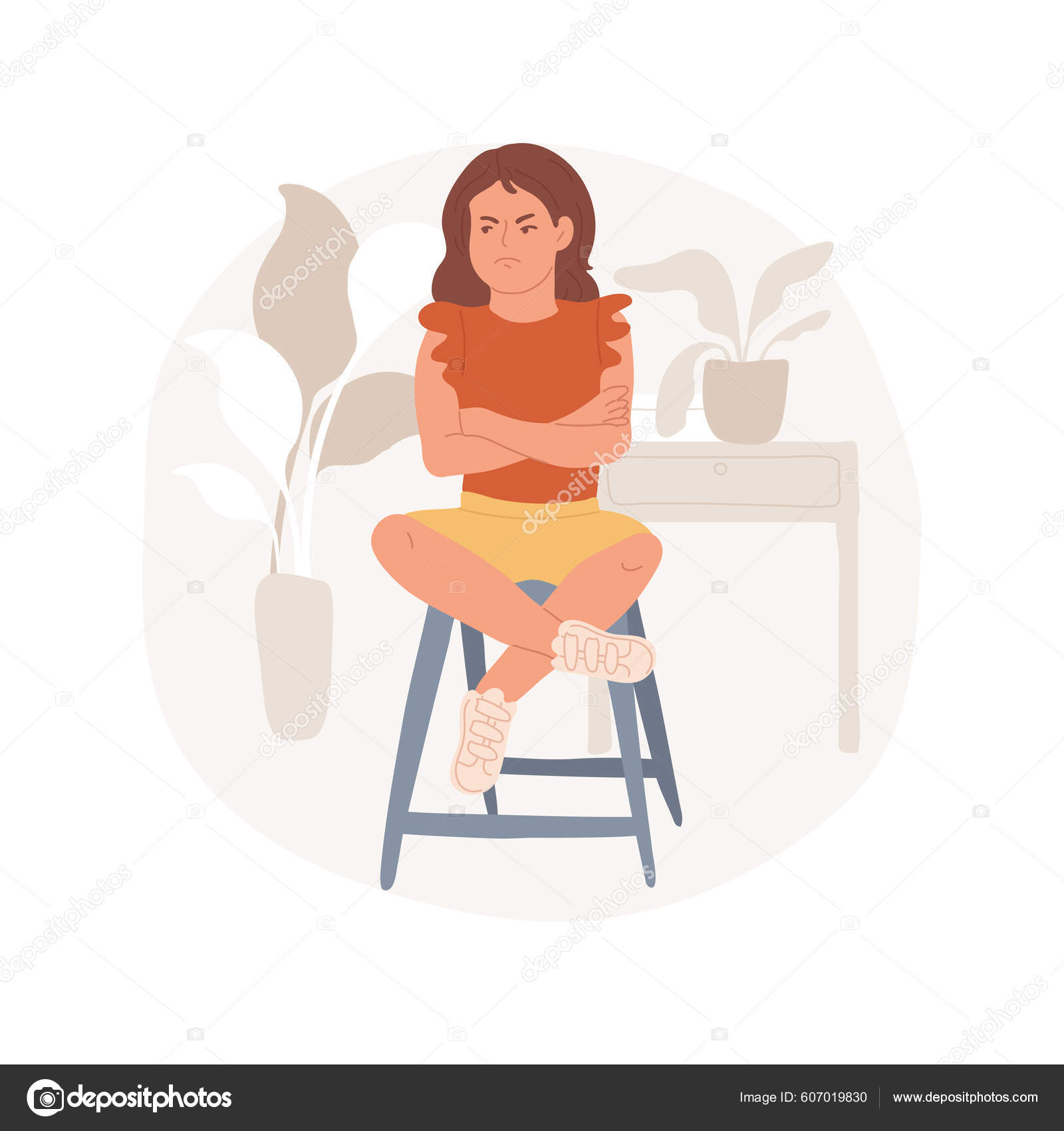 Niño En Tiempo De Espera