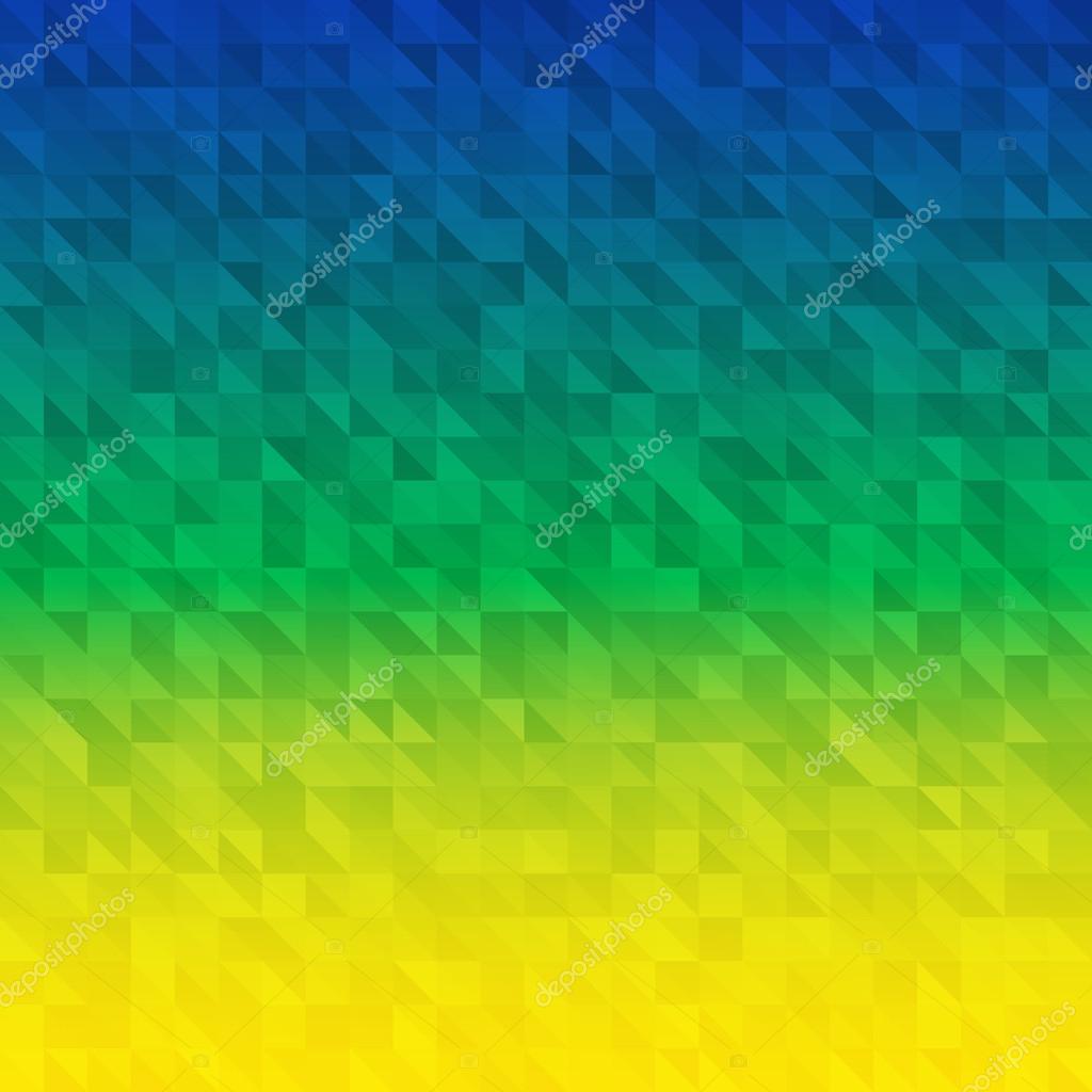 Fundo abstrato usando cores de bandeira do Brasil imagem vetorial de ...